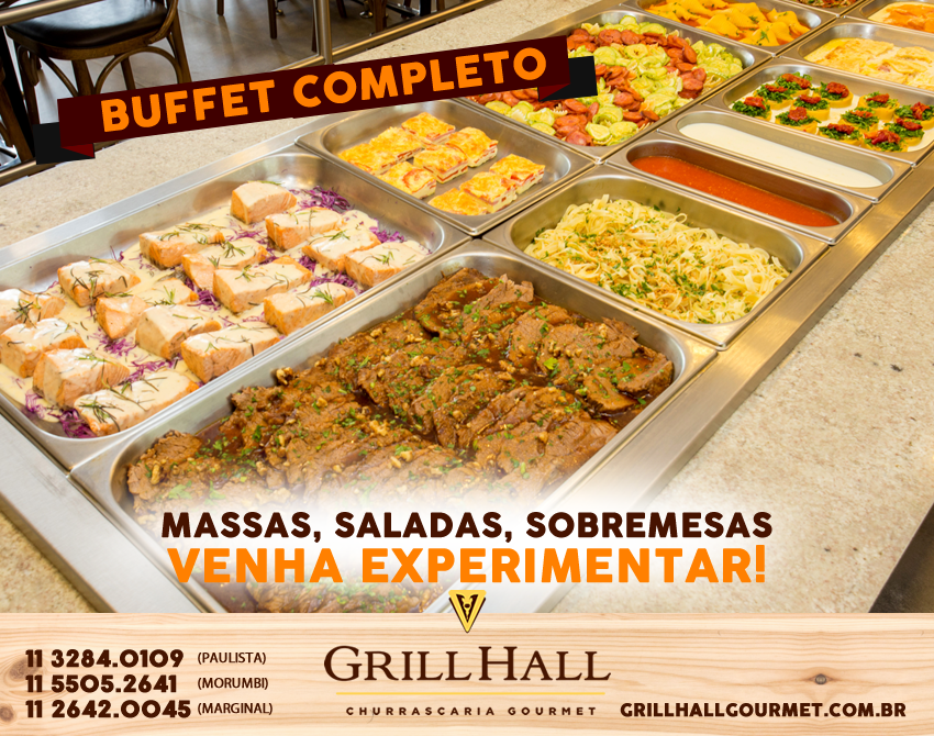 Grill Hall – CriarteStudio – Traga simples e leve criativo!